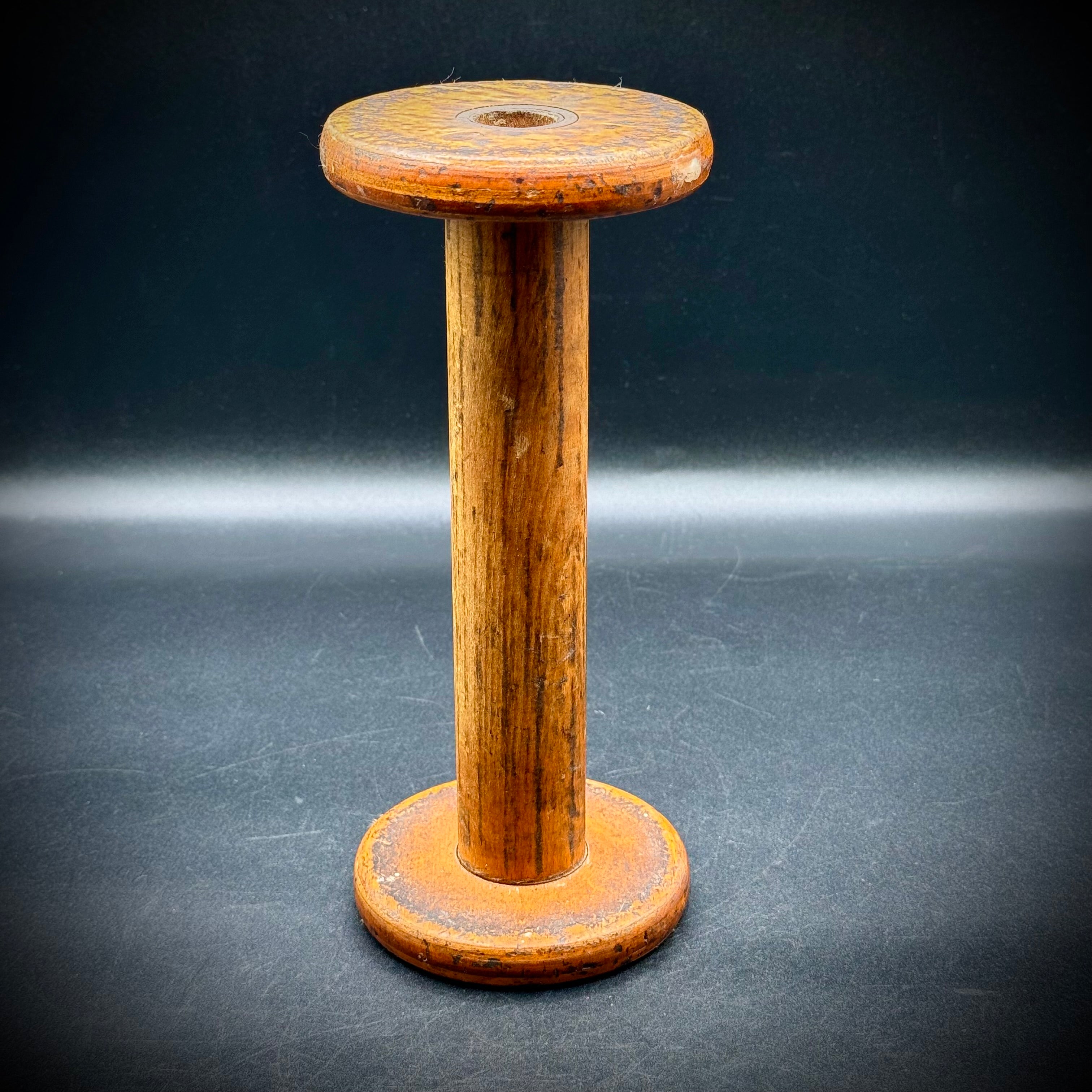 Antique Large Wooden Industrial Spool – Picker Road Boutique