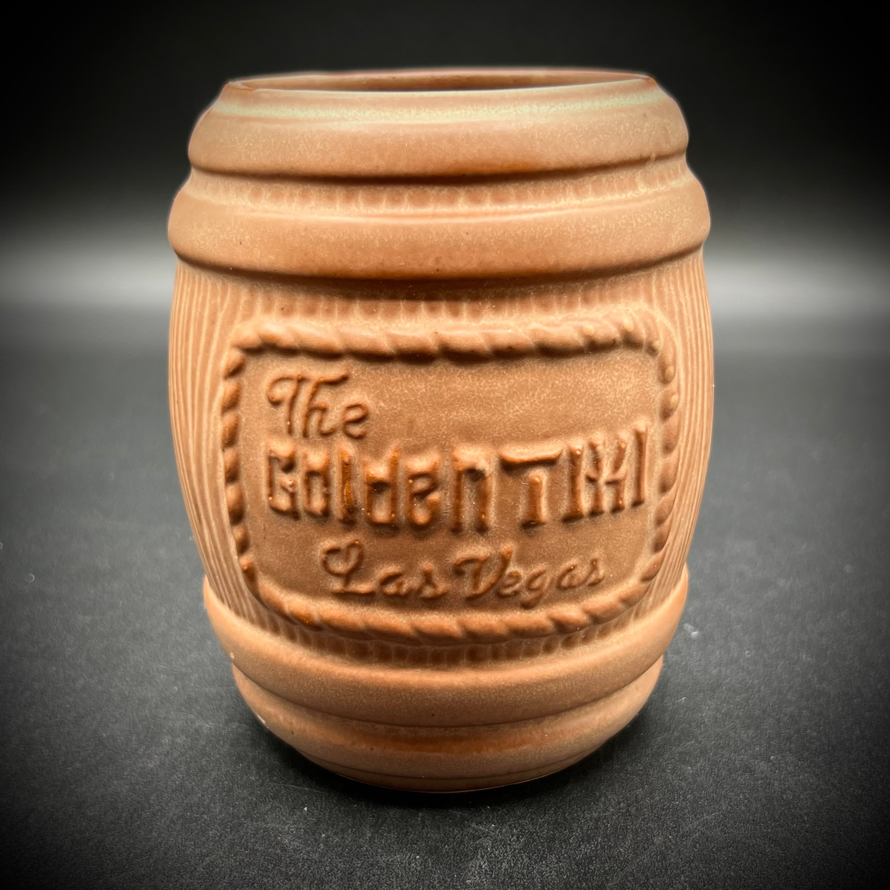 Rare Tiki Farm Las Vegas Golden Tiki Barrel Mug – Picker Road Boutique