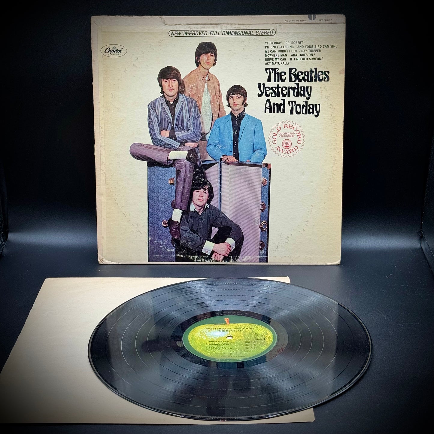 Vintage Beatles Vinyl Record "Yesterday and Today" RARE European Press ...