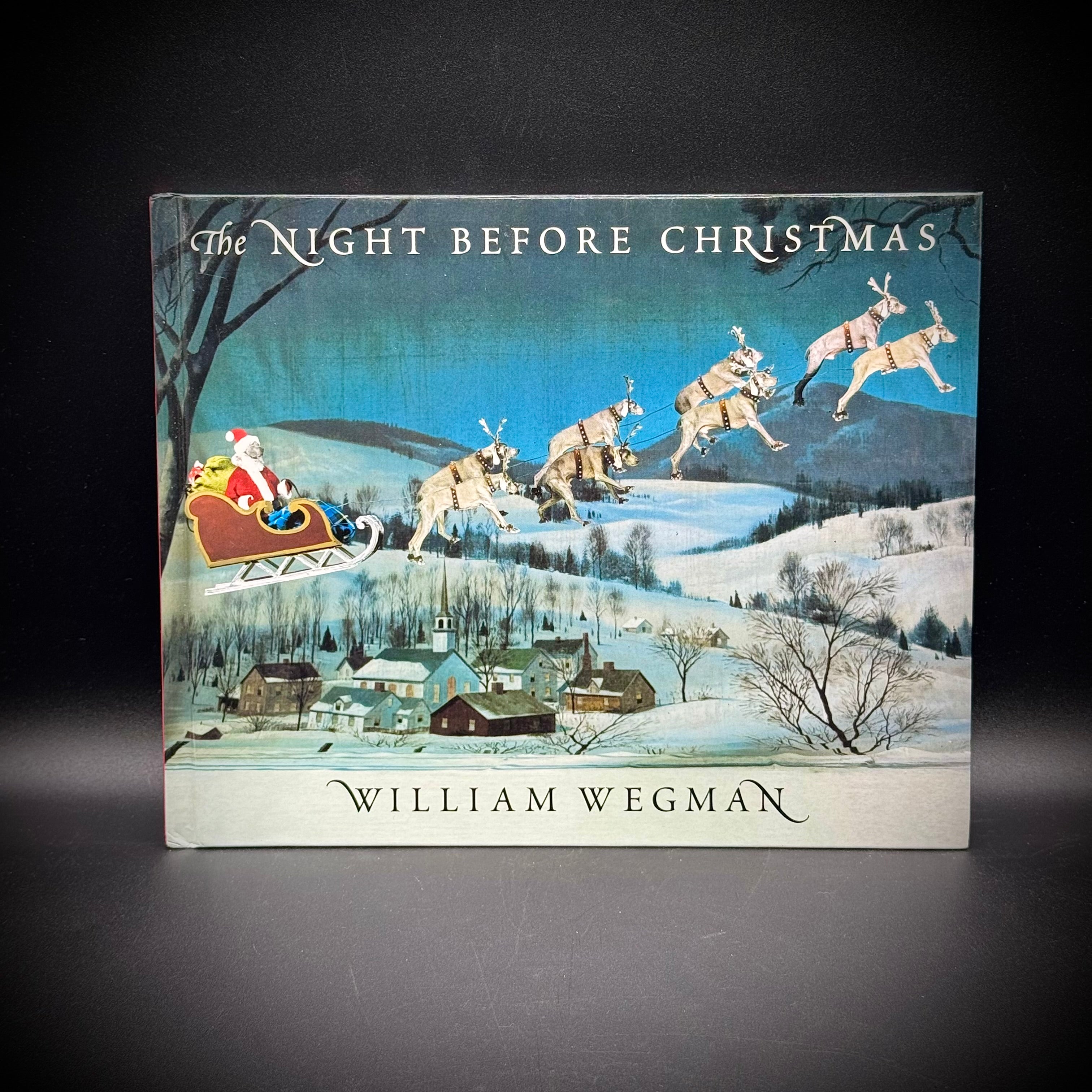 William Wegman Signed "Night Before Christmas" Book – Picker Road Boutique