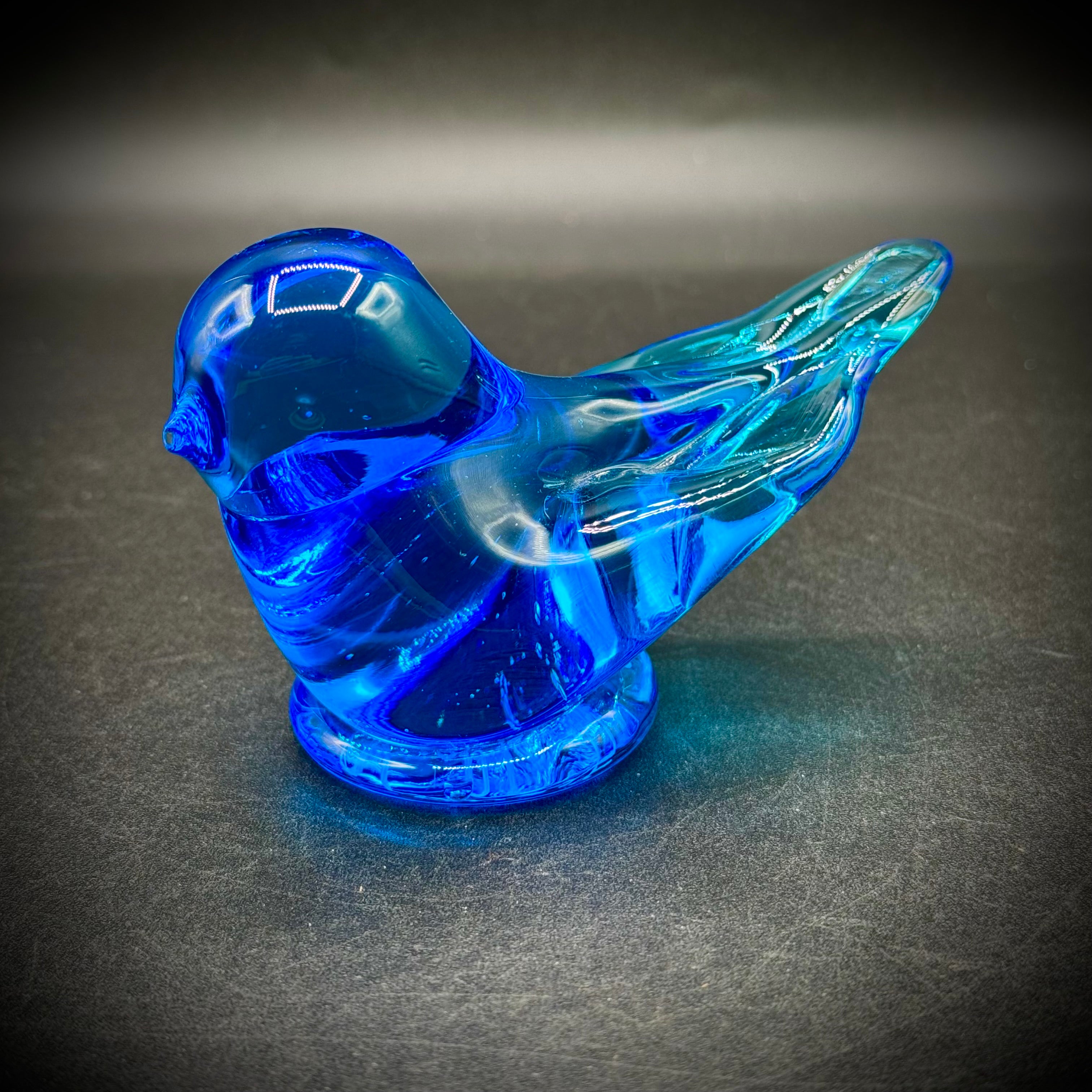 Leo Ward Signed 1997 Blue Bird of Happiness – Picker Road Boutique